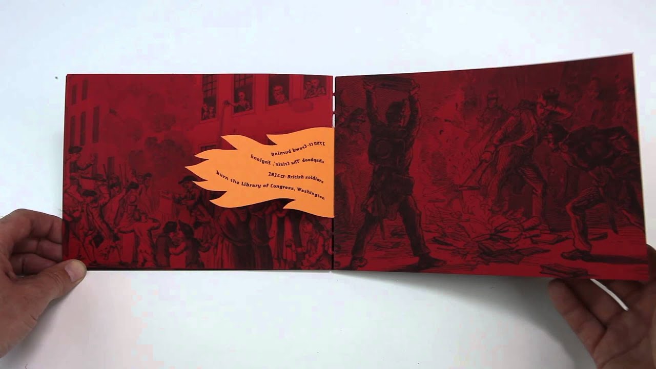 Celsius 233, artists' book by Philip Zimmermann - YouTube