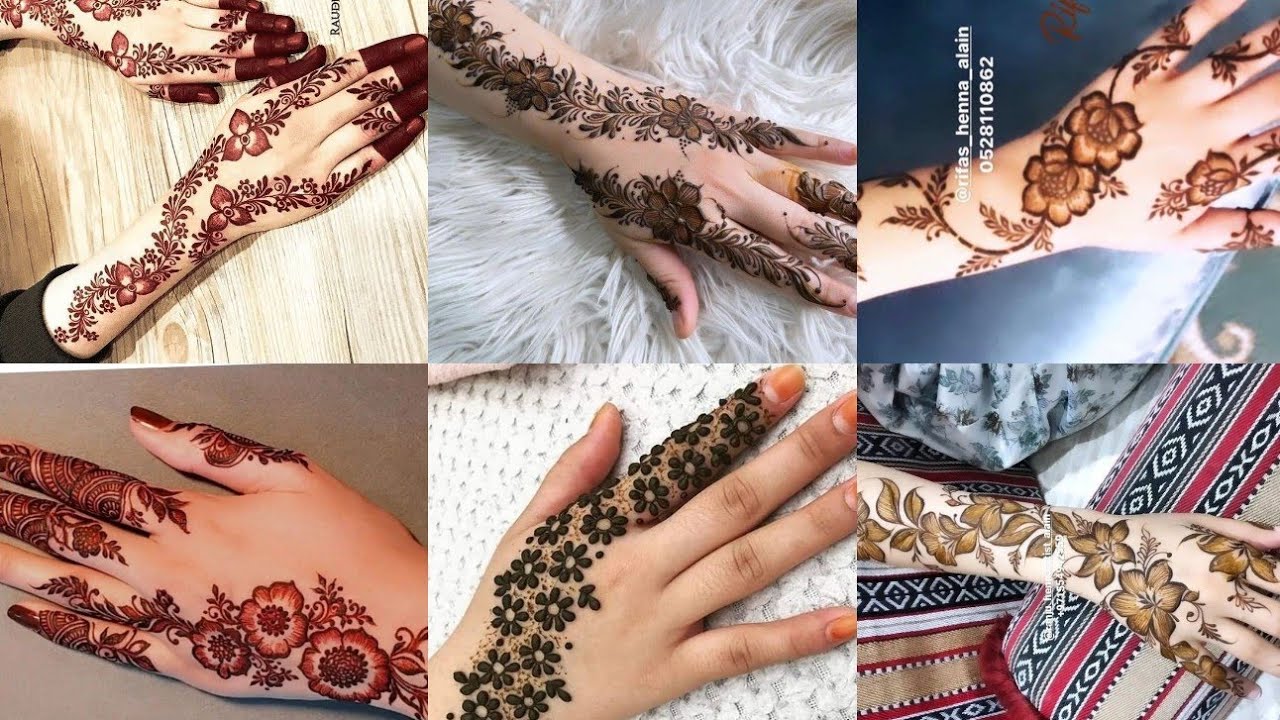 Bail mehndi design 2024 🖤🤍🖤| beautiful and gorgeous heena collection - YouTube