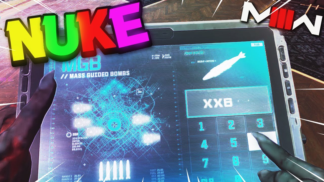 NUKE with my RAINBOW NAME in MW3! - YouTube