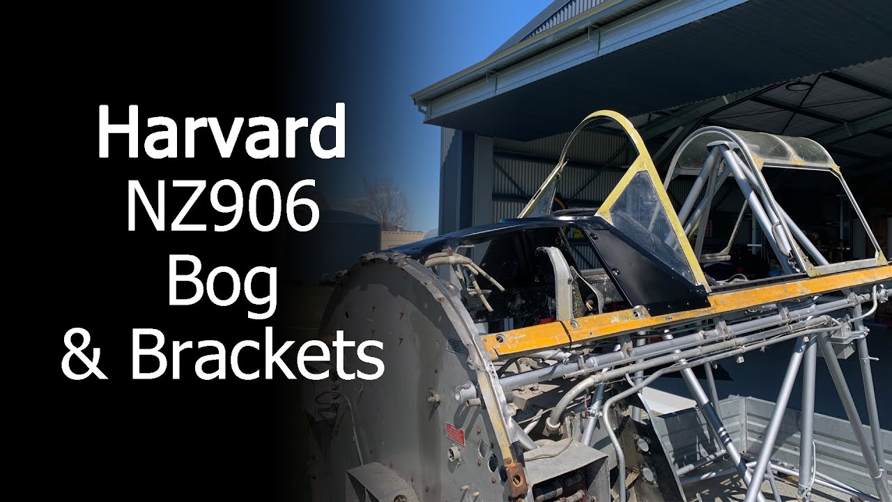 RNZAF Harvard NZ906. Part 10 - Bog and Brackets - YouTube