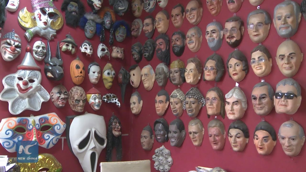 Masks, the staple of Rio's Carnival - YouTube