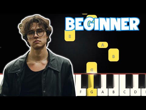 Daylight - David Kushner | Beginner Piano Tutorial | Easy Piano