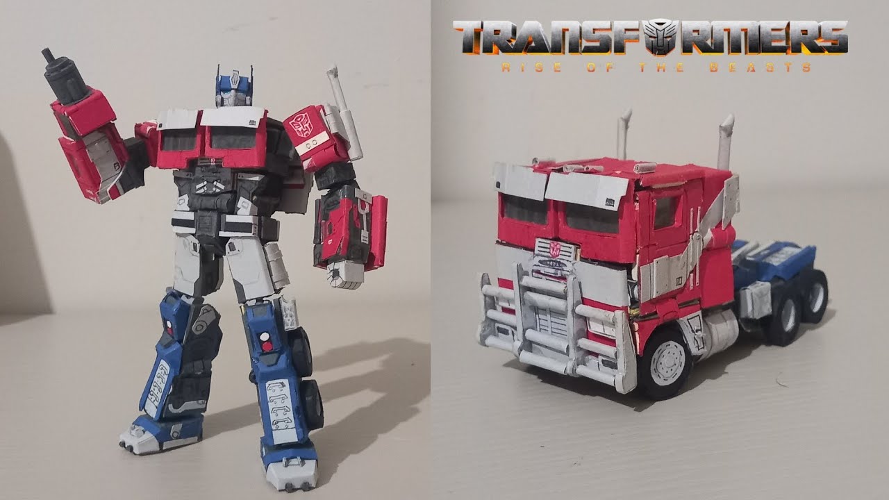 Papercraft - Transformers: Rise of the Beasts (ROTB) : Optimus Prime ...