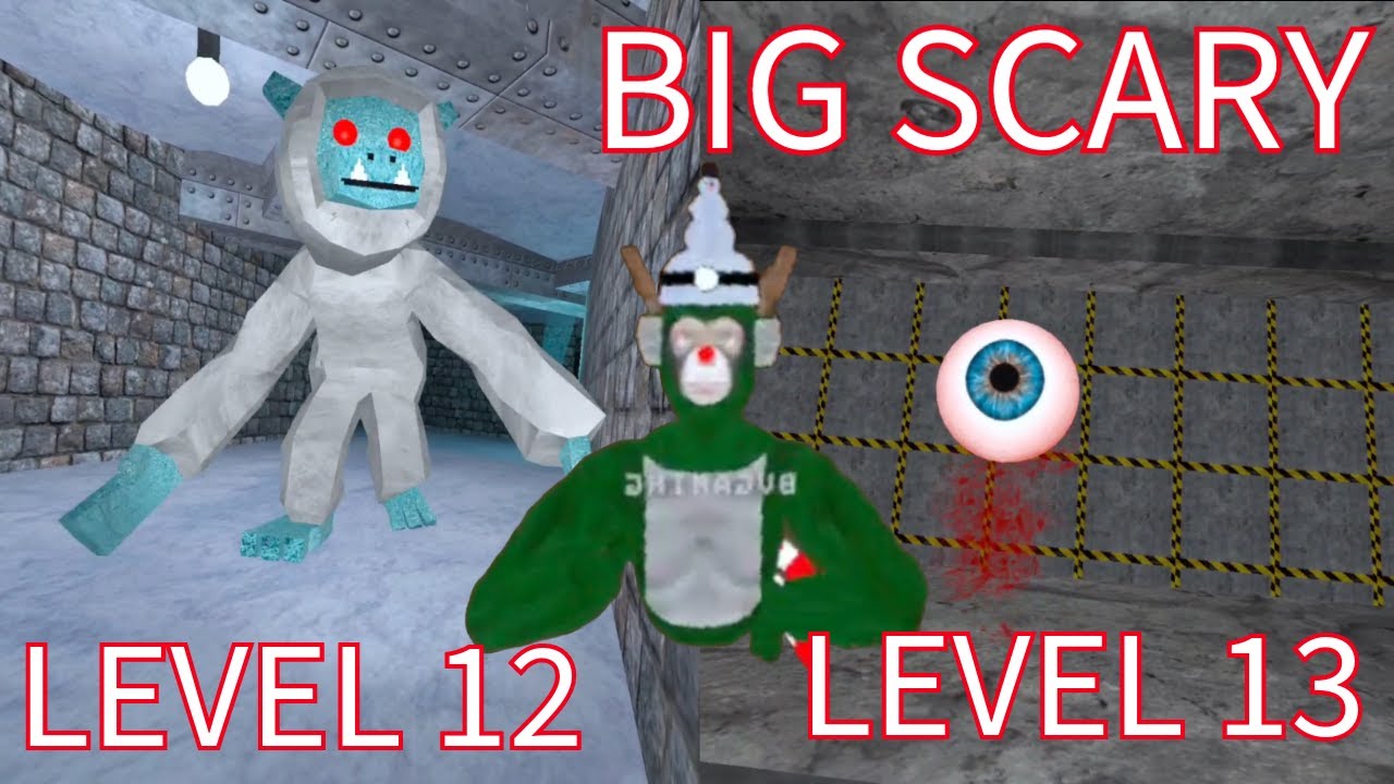 Big Scary Jumpscares Level 12 & 13 - YouTube