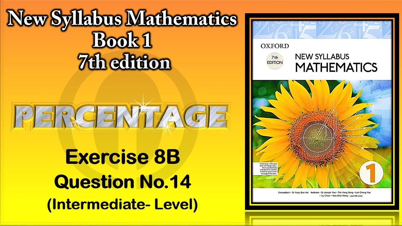 TUTOR ONLINE OXFORD D1 NEW SYLLABUS MATHEMATICS BOOK 1 7TH EDITION CH08 ...