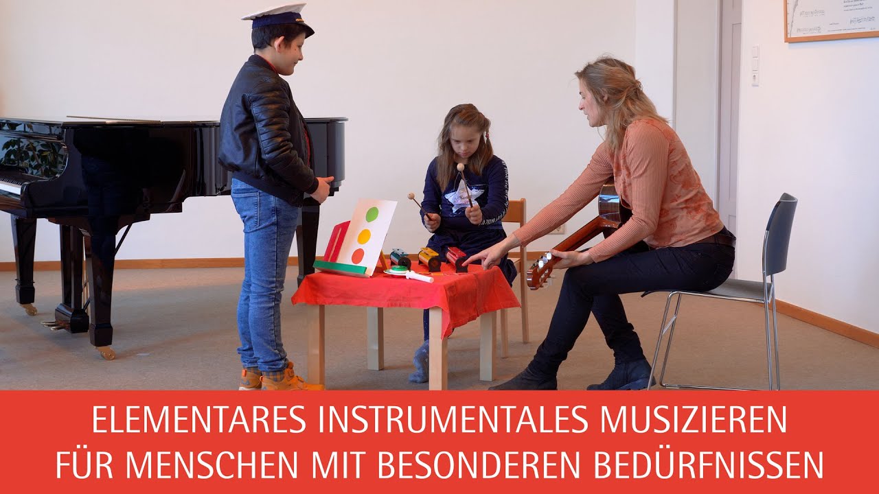 Elementares instrumentales Musizieren für Menschen mit besonderen ...