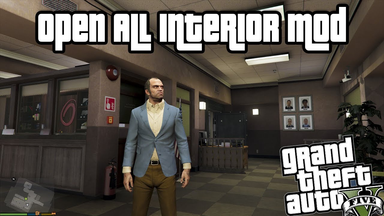 GTA 5 MODS - Open All Interiors .NET Script MOD 2019 - MOD SHOWCASE #02 ...