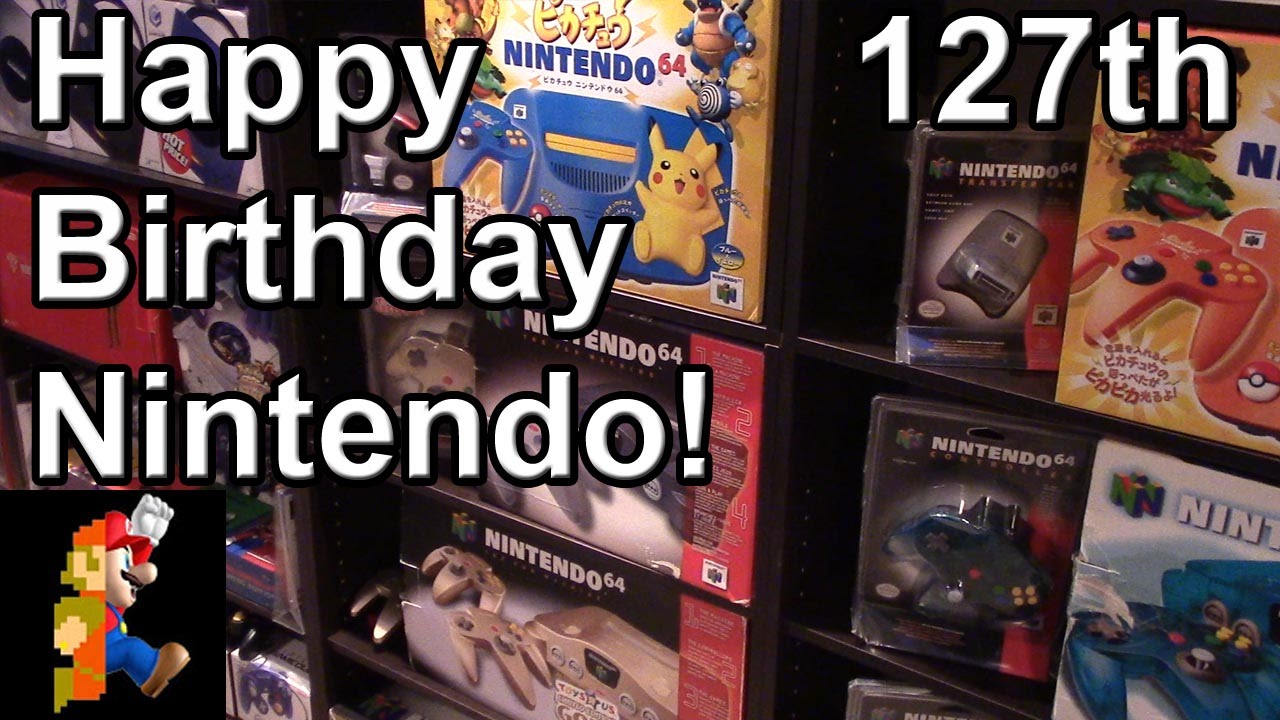 Happy 127th Birthday Nintendo | Nintendo Collecting - YouTube