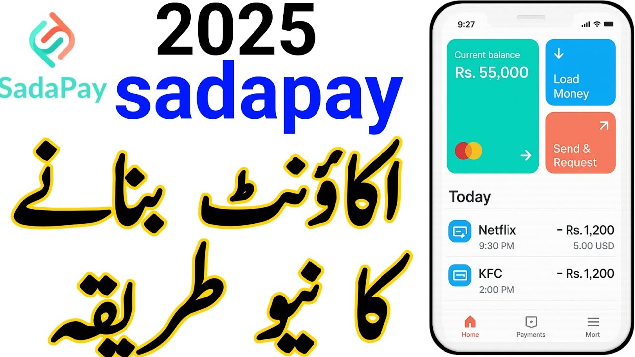 Sadapay account create|How to create sadapay account|Sada pay account ...