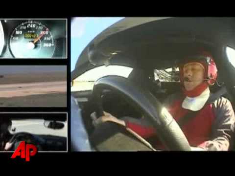 Raw Video: Blind Man Breaks Speed Record