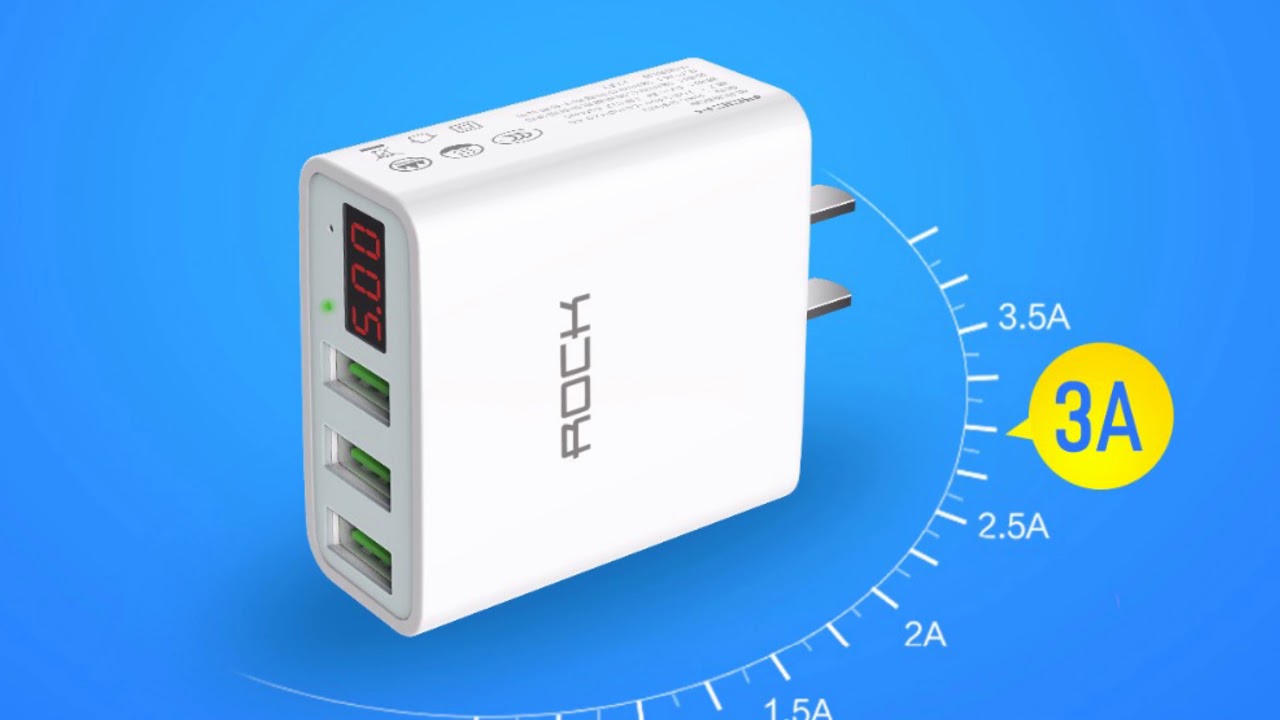 Top Cheapest USB fast charger | Rock USB fast charging charger review ...