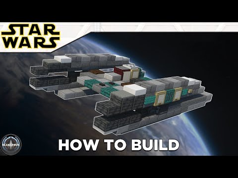 CIS Hyena-droid bomber | Minecraft Star Wars tutorial - YouTube