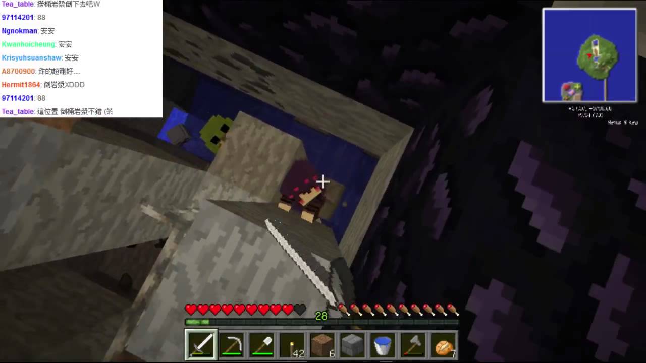 【Choco Mana-納吉】Minecraft-神秘世界生存系列-漂浮島 EP-1 (後) - YouTube