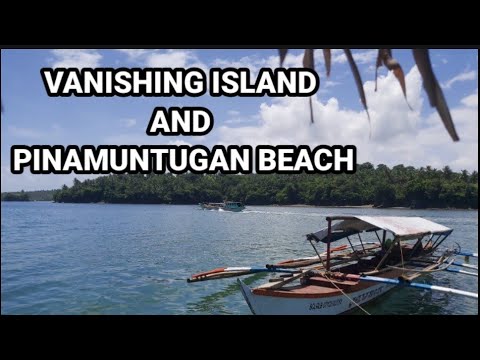 VANISHING ISLAND AND PINAMUNTUGAN BEACH...virgin islands of albay ...
