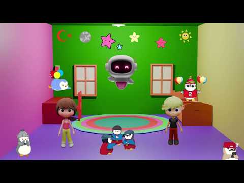 Uçan Robot Robi 🎵✈️🤖🌈🌟🎶