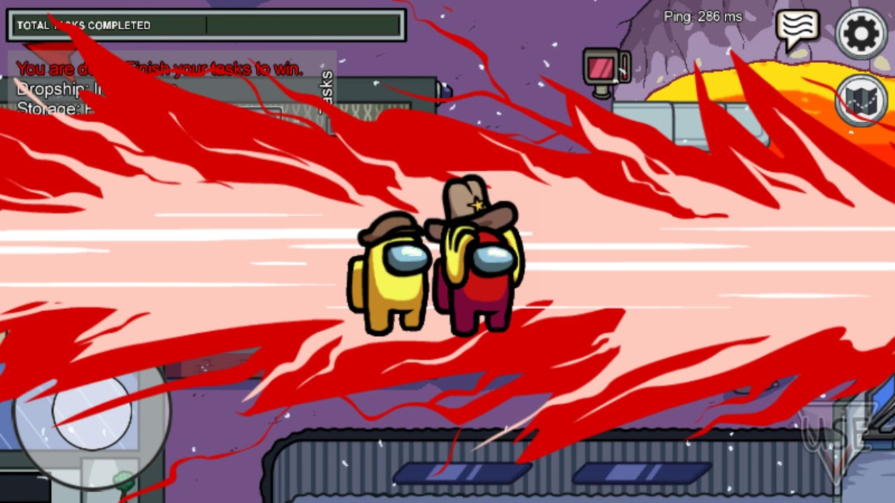 playing among us link is in description box download now - YouTube