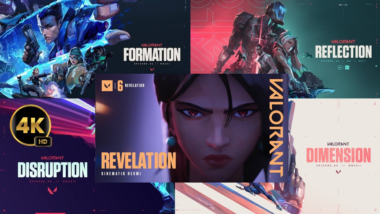 FULL SERIES Valorant Episodes Cinematic 1-6 4K - YouTube