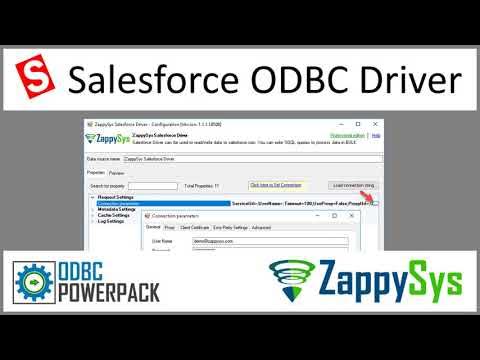 Salesforce ODBC Driver - Salesforce ODBC Driver can be used to read ...