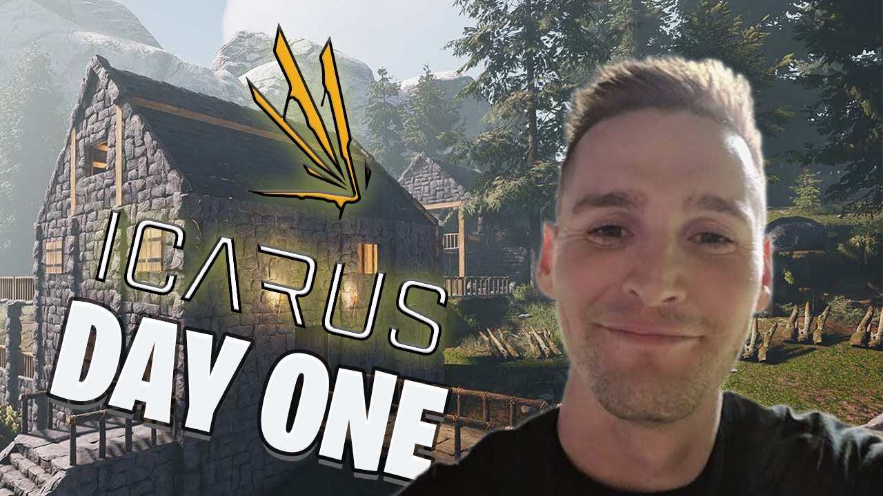 Icarus First Cohort - Official Launch Gameplay - Day One - YouTube