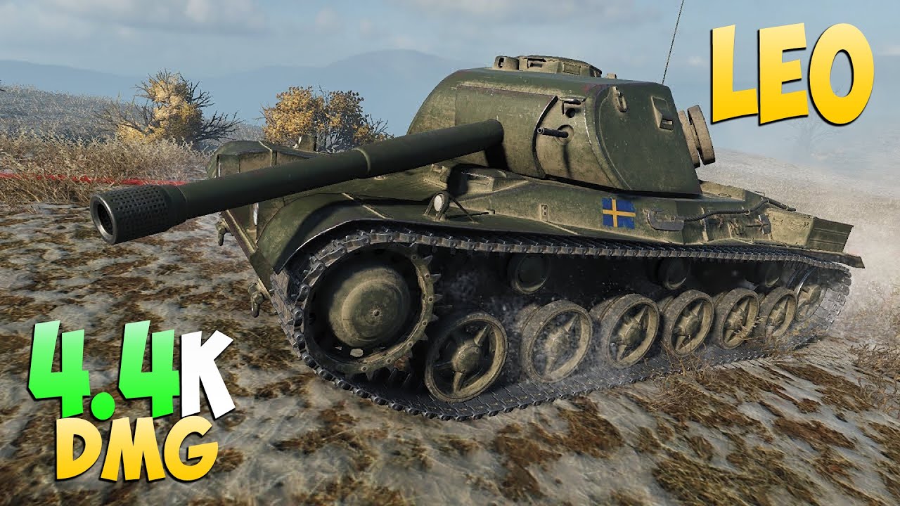 Leo - 7 Kills 4.4K DMG - Return! - World Of Tanks - YouTube