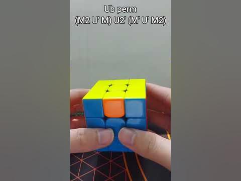 Rubik's Cube Ub perm #shorts @eggbreadrice - YouTube