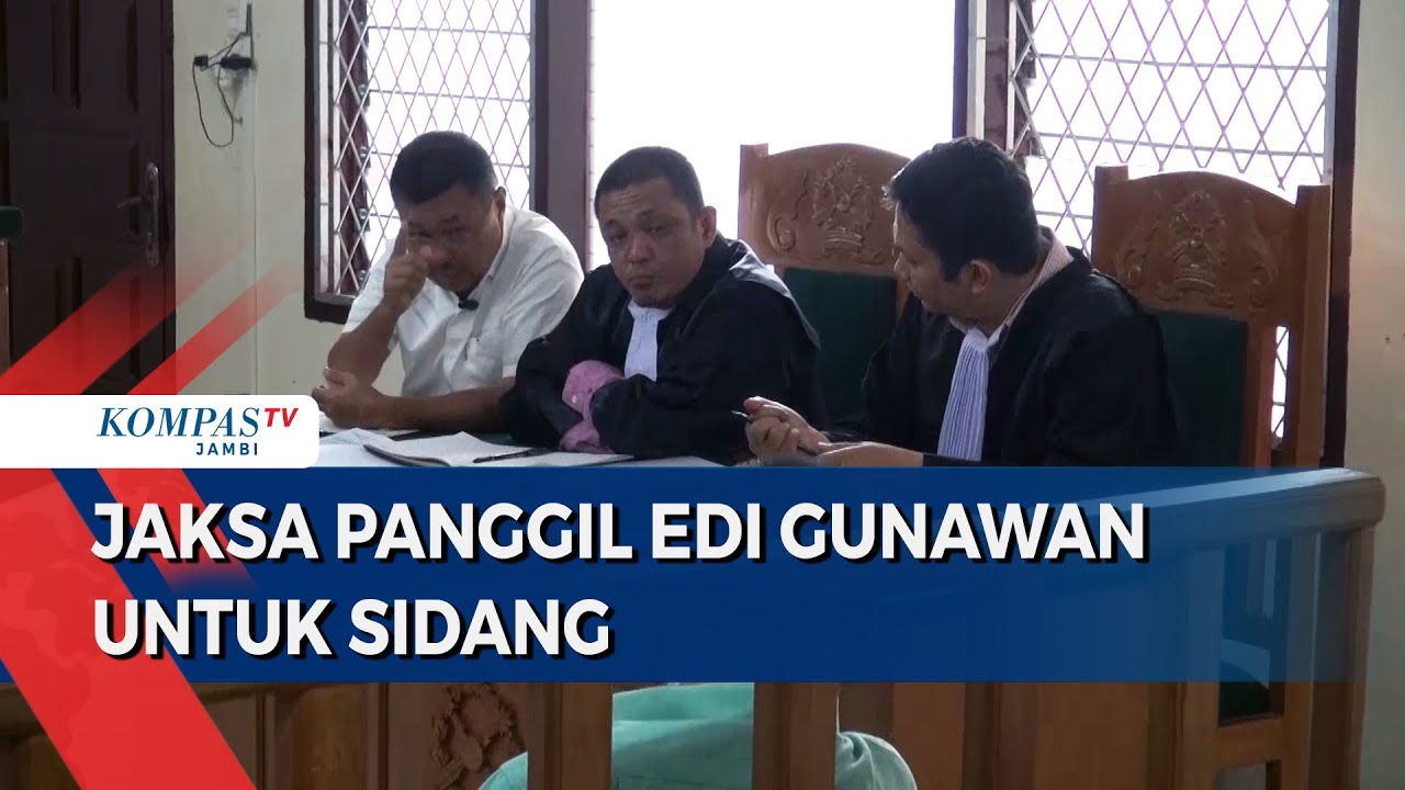 Edi Gunawan Heran Dirinya di Panggil Sidang - YouTube