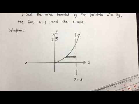 Lesson 18: Volume by Integration (Solids of Revolution) - Circular Ring ...