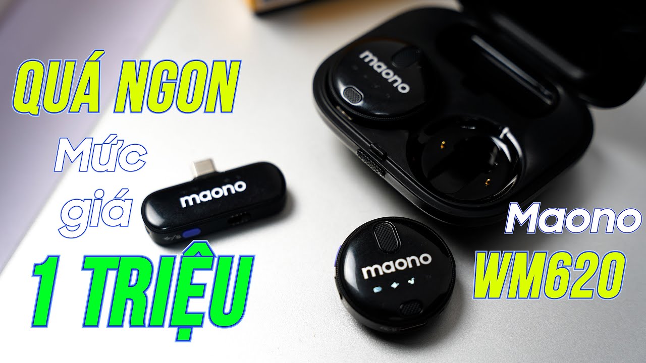 Maono WM620 Wireless Microphone Review! - YouTube