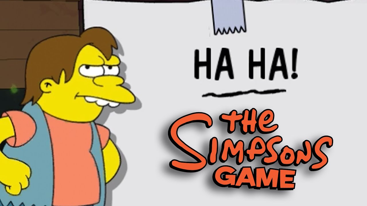 Ha Ha! - The Simpsons Game - YouTube