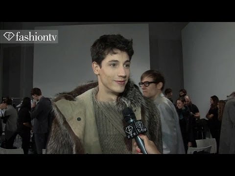 Male Model Talks - Nicolas Ripoll for Fall/Winter 2013-14 | FashionTV