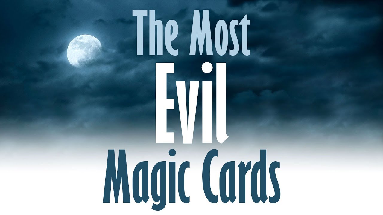Core Set 2019 Previews: Fell Specter - The Most Evil Magic Cards - YouTube