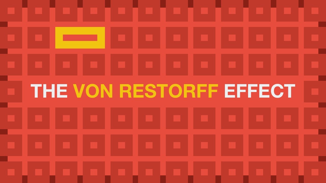Make MEMORABLE Designs with the Von Restorff Effect | Basics for ...