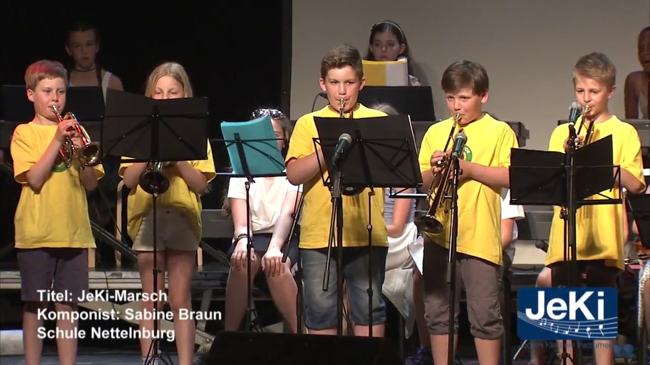 JeKi Hamburg 2018 - JeKi-Marsch (Sabine Braun), Schule Nettelnburg ...