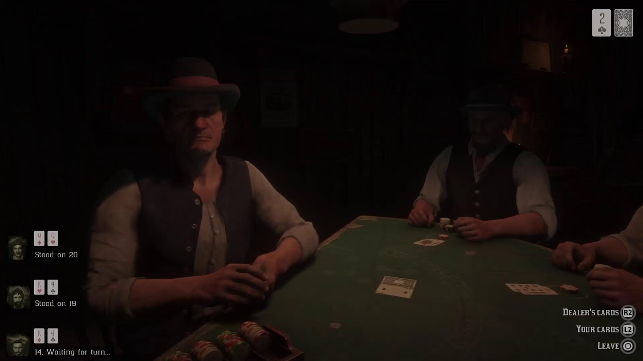 RDR2 Blackjack - YouTube