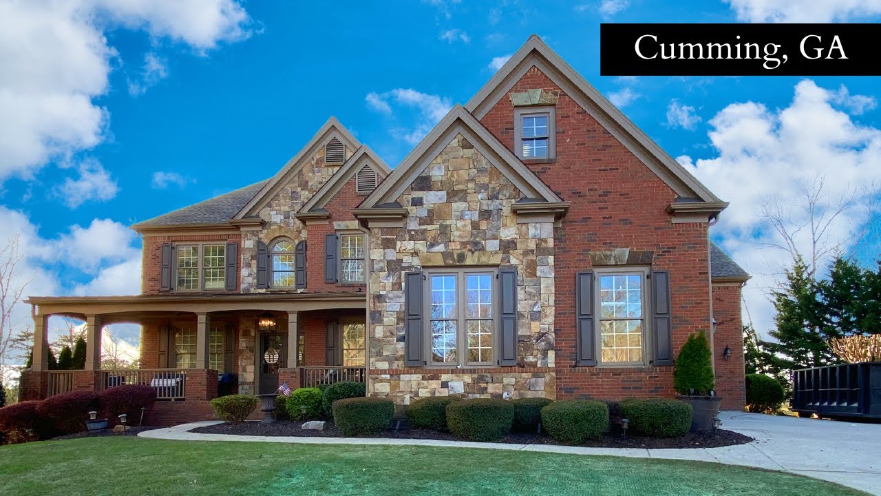 MUST SEE- STUNNING HOME FOR SALE IN CUMMING, GEORGIA- 6 Bedrooms - 5 ...