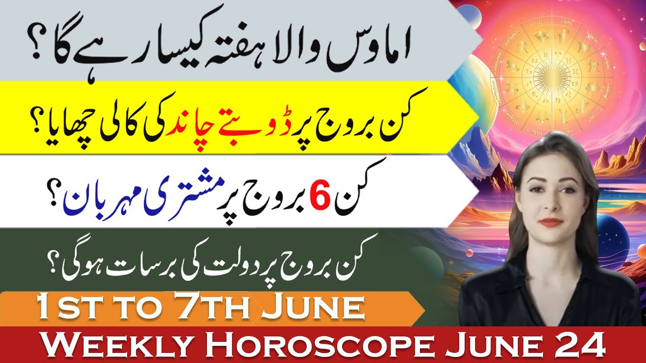 First Week of JUNE 2024, Weekly Horoscope, 1st to 7th June Forecast ...