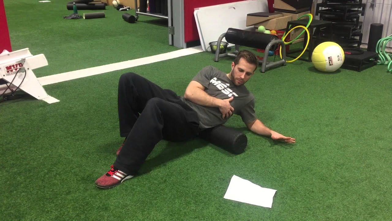 Foam Rolling: Lower Back - YouTube