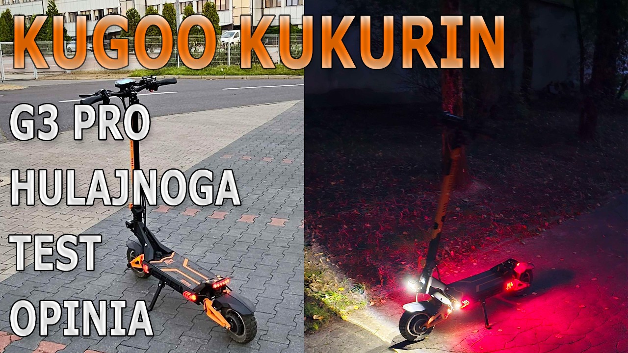 KUGOO KuKurin G3 PRO – test, zalety, wady, opinia - YouTube