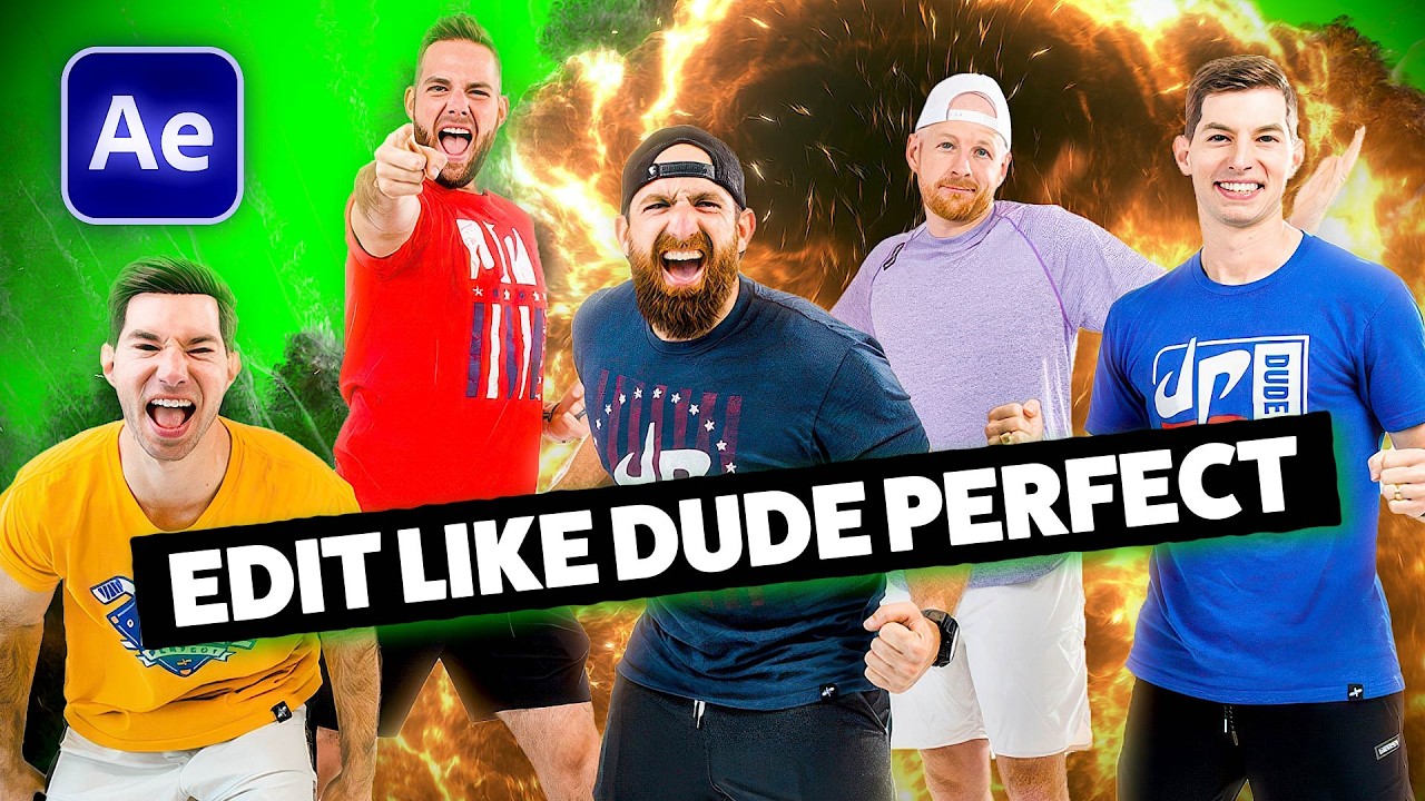 Edit Like Dude Perfect In After Effects With These 5 Epic Effects - YouTube