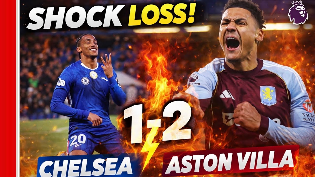Chelsea COLLAPSE! Watkins CRASHES Chelsea! Chelsea 1-2 Aston - YouTube