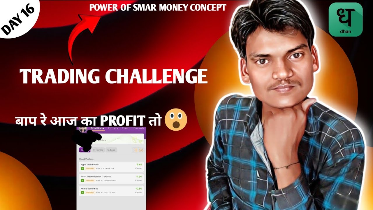 TRADING CHALLENGE VIDEO (DAY 16) || SMART MONEY CONCEPT || - YouTube