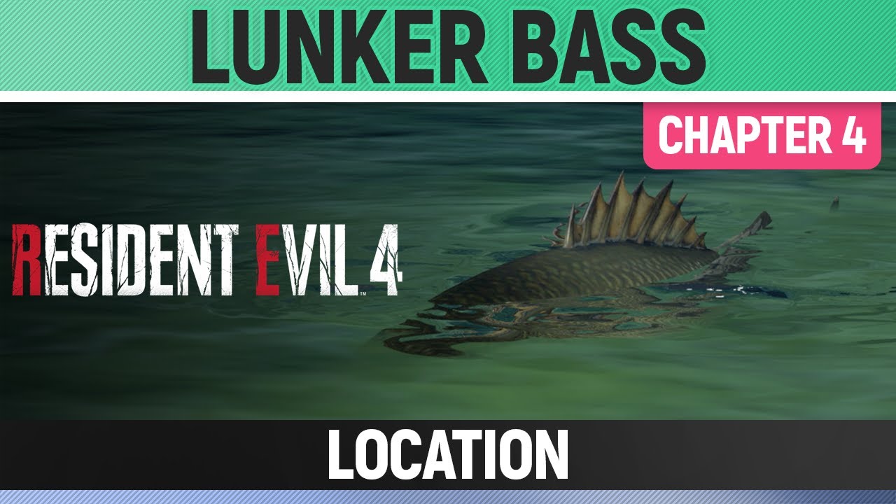 Resident Evil 4 - Lunker Bass Location - YouTube