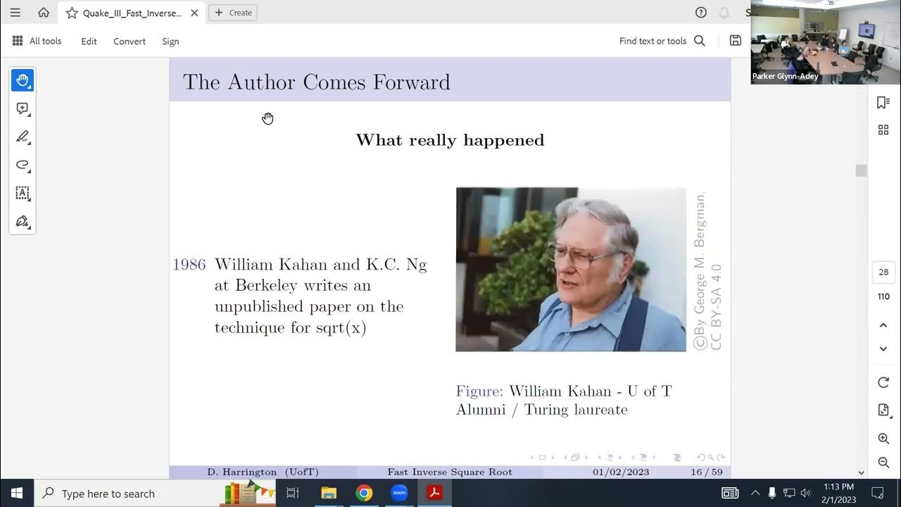 February 1st: Exploring the QUAKE III Fast Inverse Square Root by Daniel Harrington - YouTube