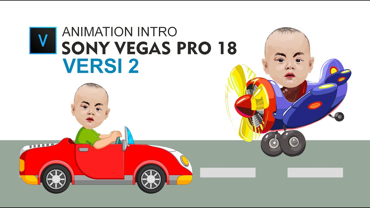 Animation Intro 2 - Sony Vegas Pro 18 - YouTube