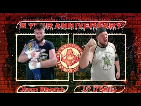 CMW Hardcore Championship- Jason Maverick (c) vs J.P O'Reilly - YouTube