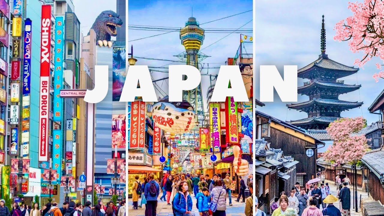 🇯🇵 3 Hours Walking Tour in Beautiful JAPAN - Sakura Season in Tokyo ...