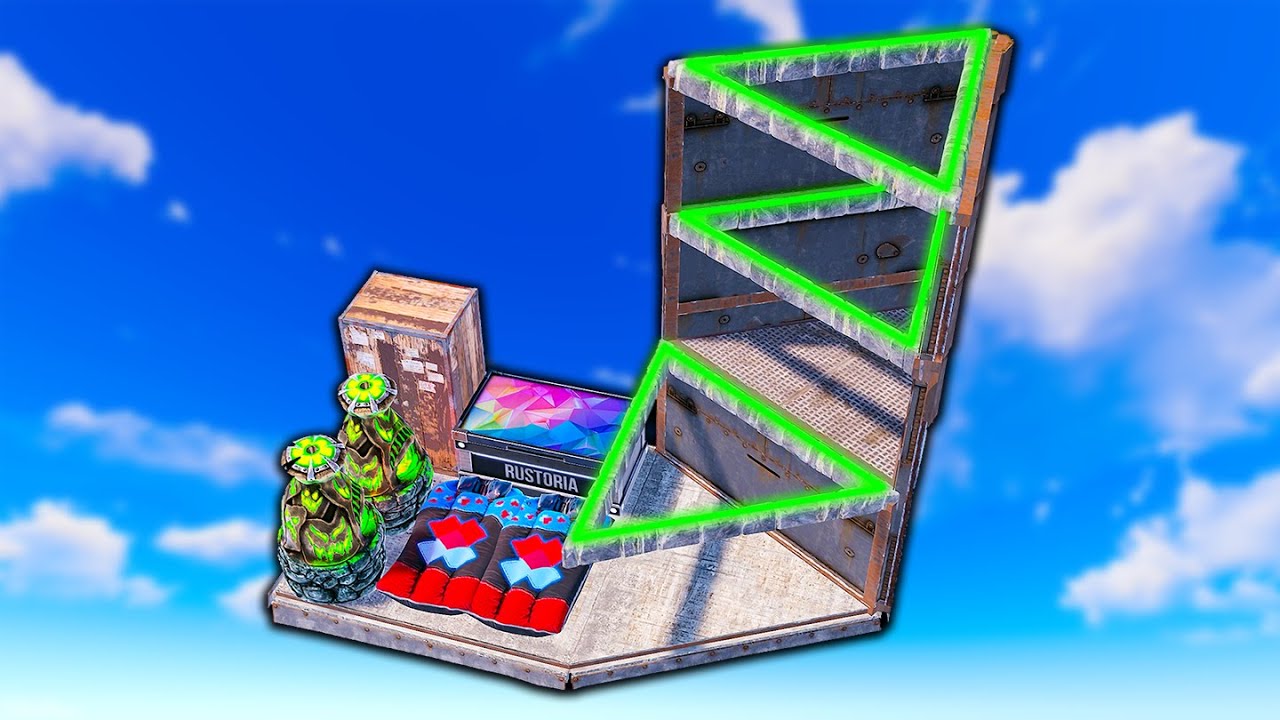 How to Build a Triple BUNKER / RUST - YouTube