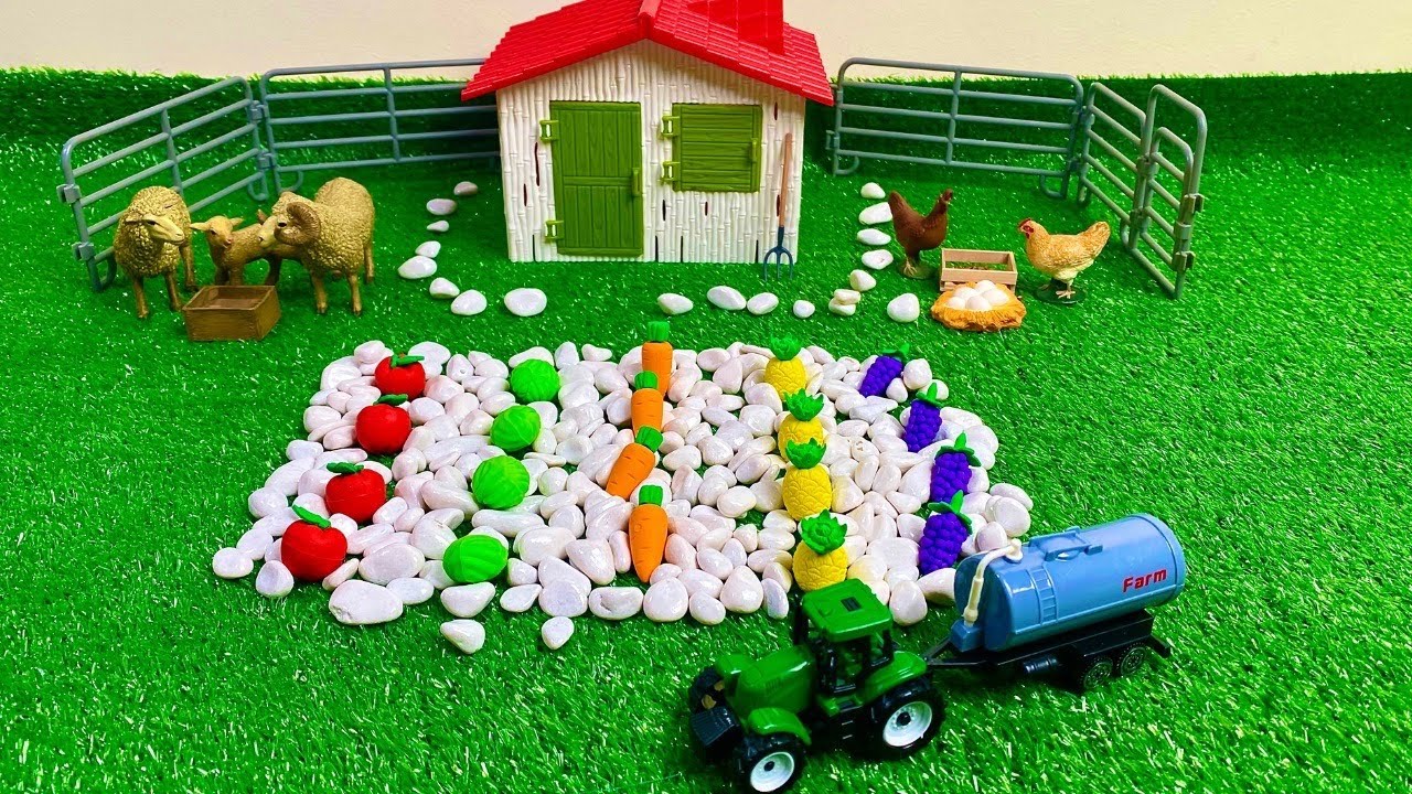 How to build a mini farm | house for sheep | chicken coop | mini ...