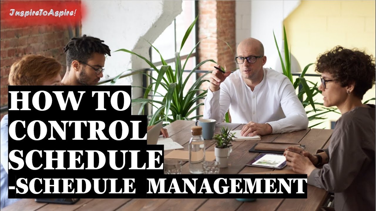 How to Control Schedule| Project Schedule Management | PMP® Training ...