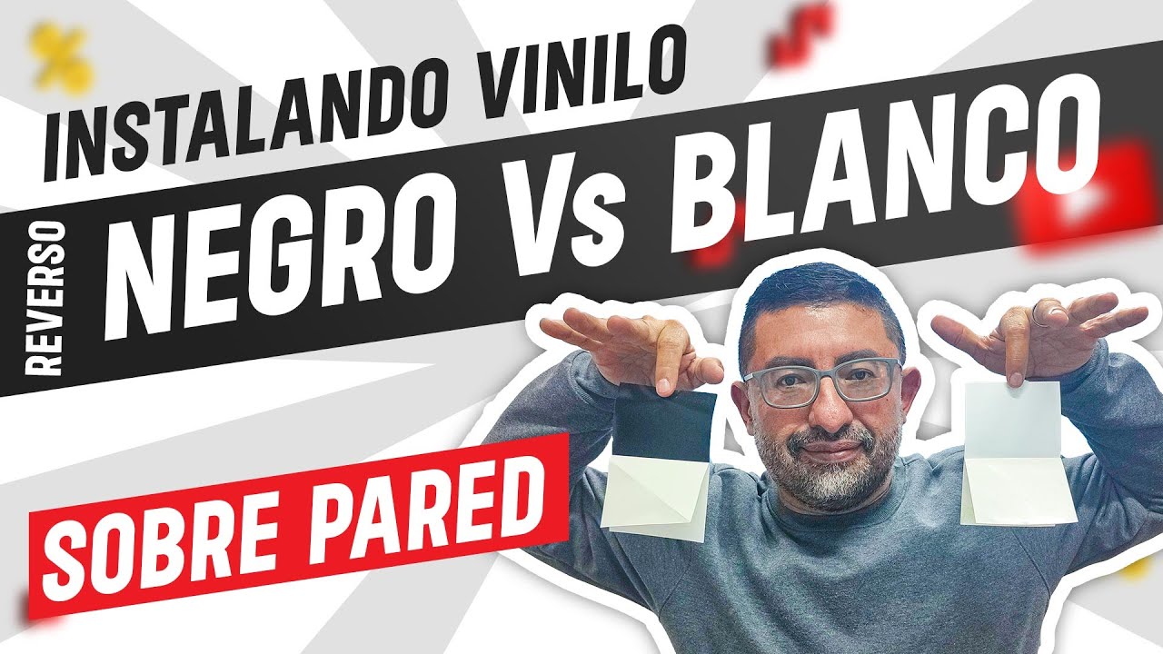 "Vinilo Reverso Negro vs. Blanco: ¿Cuál Usar y Cuándo? 🎨🖤 | Impresión ...
